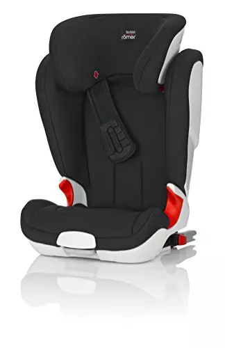Romer Kidfix XP 汽車安全座椅，黑色。年齡從 4 到 12 歲