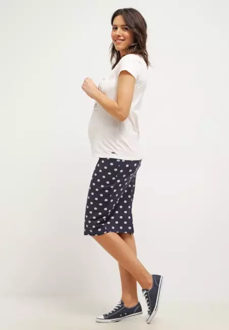 Skirt ya Maternity Polka Dot