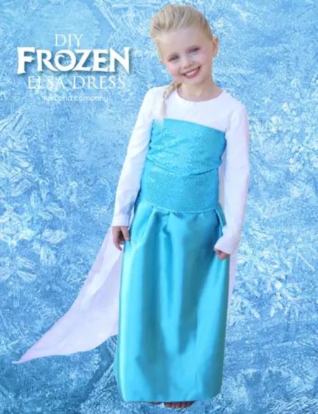 Елза-Frozen-костюм