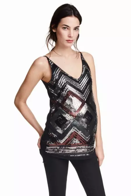 Hym Top Sequins Maternity