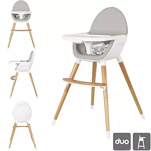 Star Ibaby Duo - Kinderstoel 2 in 1, om te bouwen tot kinderwagen