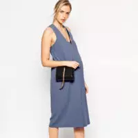 Blue Maternity Jumpsuit Asos