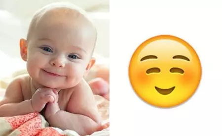 Baby-Gesiicht-Emoticons