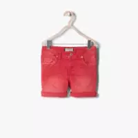 Jonges Red Bermuda Shorts