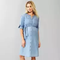 Vestido Camisa Denim