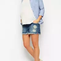 Asos Premama Jeans Shorts