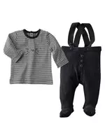 I-Black Baby Romper