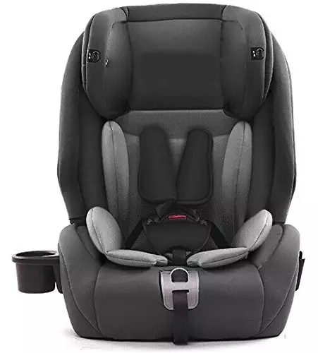 Star Ibaby City Fix HQ 668 SPS - Cadeira auto grupo Isofix 1 2 3, Cor Cinzento (Preto Cinzento)