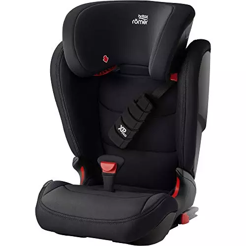 BritaxRömerチャイルドシート3。5年-12年、15-36 kg、KIDFIX Z-LINE、ISOFIX、グループ2/3、コスモスブラック