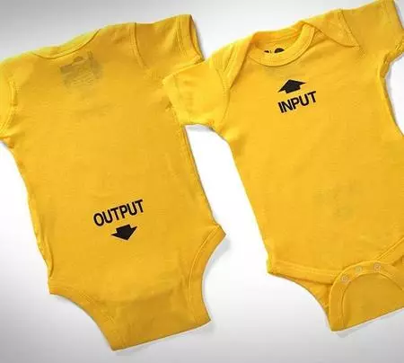 Intrare Ieșire Baby Onsie 0