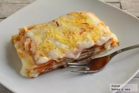 Urdaiazpiko eta gazta lasagna