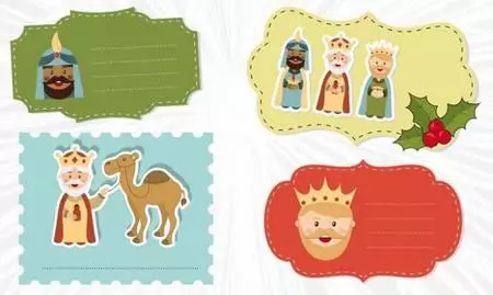 Gift Tags Of The Three Wise Men Xl 668x400x80xx