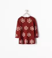 Zara Snowflake jurk