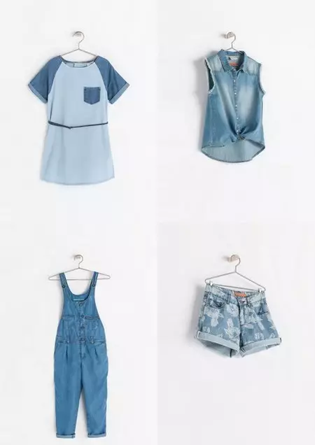 女童牛仔褲 zara