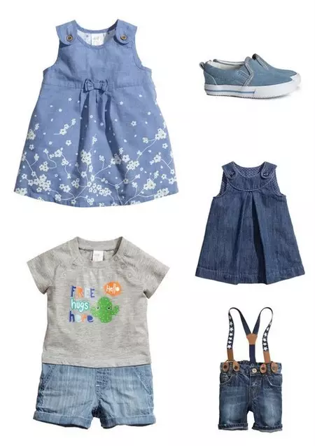 vêtements bébé garçon et fille denim hym