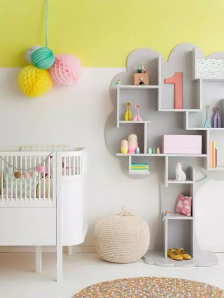 Idéias sobre como decorar as paredes de um quarto infantil