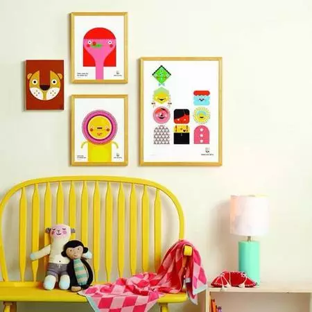 Idéias sobre como decorar as paredes de um quarto infantil