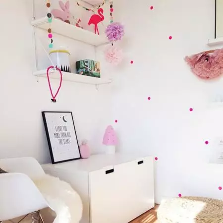 Idéias sobre como decorar as paredes de um quarto infantil