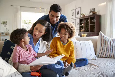 Family Reading Home