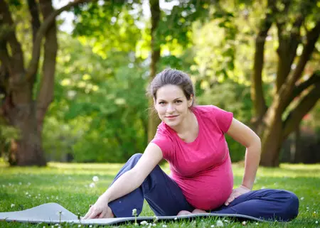 Pregnant Exercising