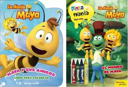 Maya the Bee Coloring Books