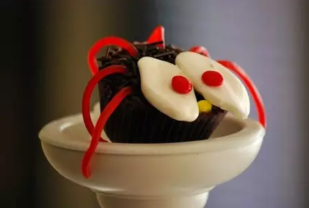 halloween spider cupcakes