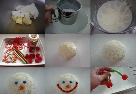 frosting av cupcakes
