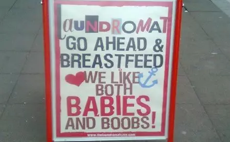 we like both babies and boobs