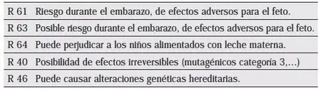 chemical risk factors pagbubuntis