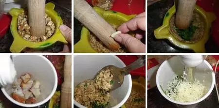 Ukulungiswa kwee-noodle nge-walnut sauce