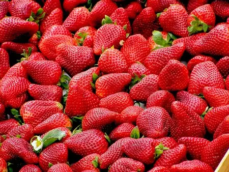 Des fraises