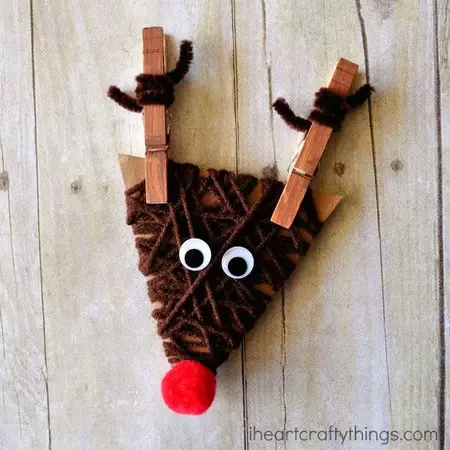 Reindeer Stamen Craft