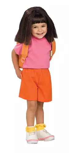 Ruby Costume Co Child's Wig Dora The Explorer (פאה)