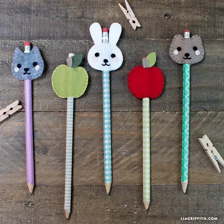 Maži gyvūnai pieštukai