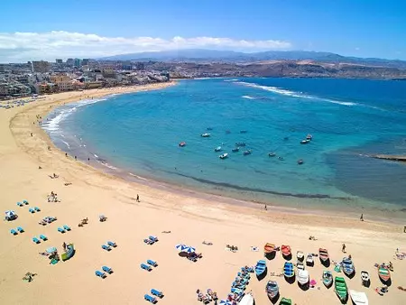 Las Canteras-stranden 1