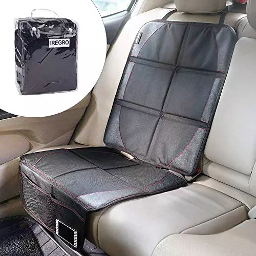 IREGRO Pelindung Tempat Duduk Kereta Perlindungan Terbaik Tempat Duduk Kereta Bayi, Tikar Anjing, Penutup Melindungi Kulit atau Upholsteri Kain Kenderaan Automotif