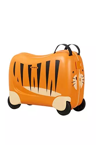 Samsonite Dream Rider - Дитяча валіза, 51 см, 28 л, помаранчевий (Тигр Тобі)