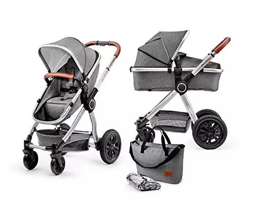 Kinderkraft Baby Carriage 2 Stéck VEO, Stroller, Cot, 0 bis 13 kg, gro