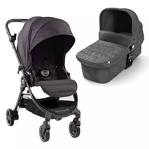 Baby Jogger City Tour LUX DUO Carrinho de bebê desde o nascimento até 20,5 kg, Granito