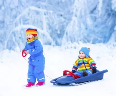 Babies Snow Sled