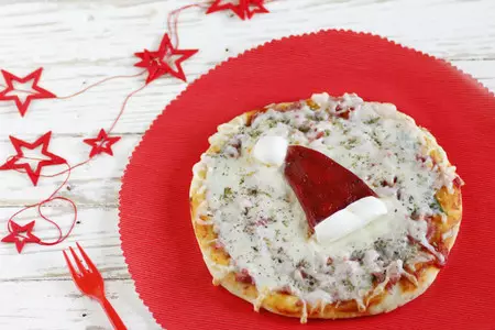 Dap Recipes Mini Pizzas Santa Claus