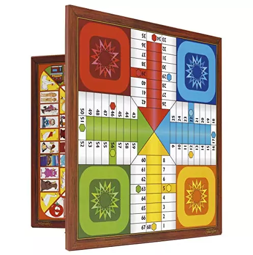 Fournier Parcheesi һәм каз 33x33 см такта (521111)