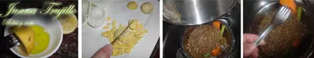 Príprava šošovicového šalátu