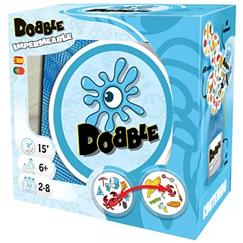 Asmodee- Dobble Beach Card Game (ADE0ASDO007)