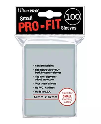 Ultra Pro- Card Sleeve, Transparent Color, Různé (330491)