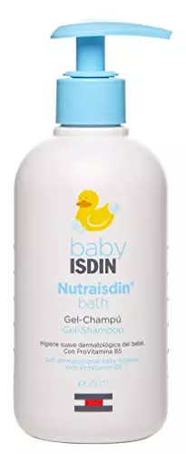 Nutraisdin Bath Gel-Shampoo Baby Gentle Dermatologyske Hygiëne Foar Baby Skin Mei Provitamin B5 1 ienheid 250 ml