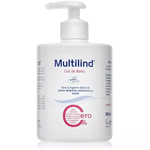 Multilind Hypoallergeen badgel foar atopyske, droege en ekstra droege hûd -500ml