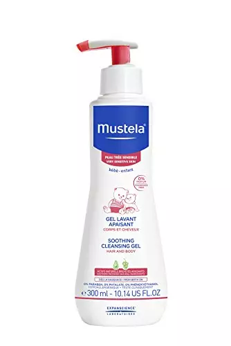 Mustela VERY SENSITIVE SKINS Comfort Bath Gel 300 ml (3504105029937)