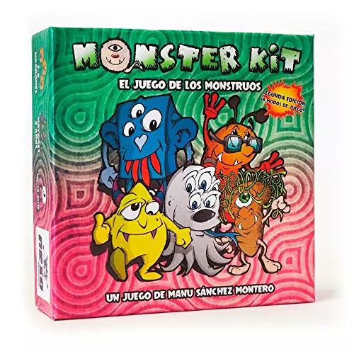 Monster Kit - edycja druga - gra planszowa dla dzieci (wydanie hiszpańskie)