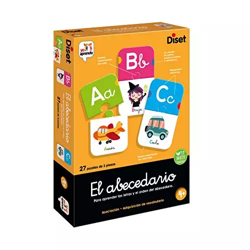 Diset - Alfabet, Game pendidikan kanggo sinau huruf lan alfabet kanggo bocah umur 4 taun